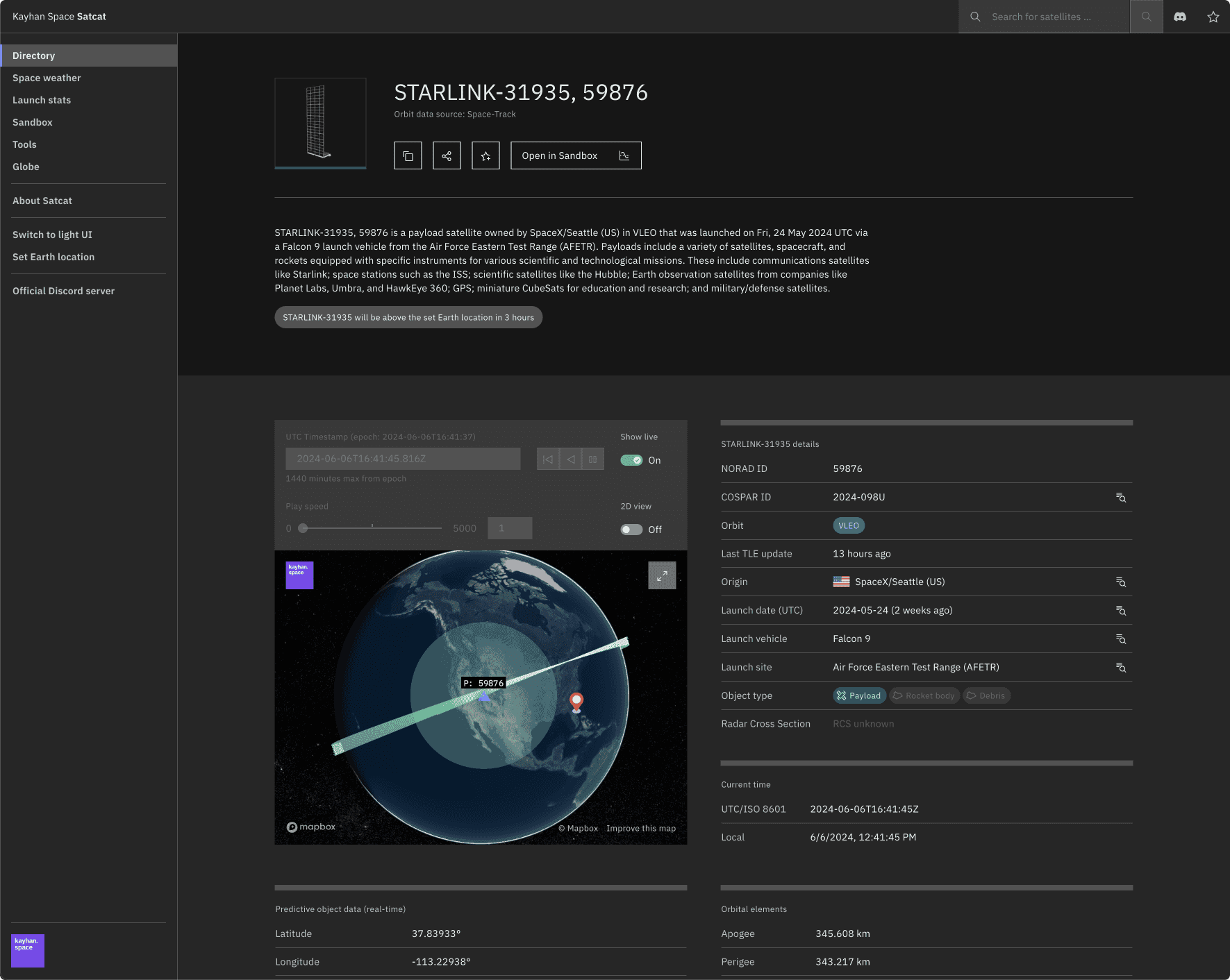 All Kayhan Space Products